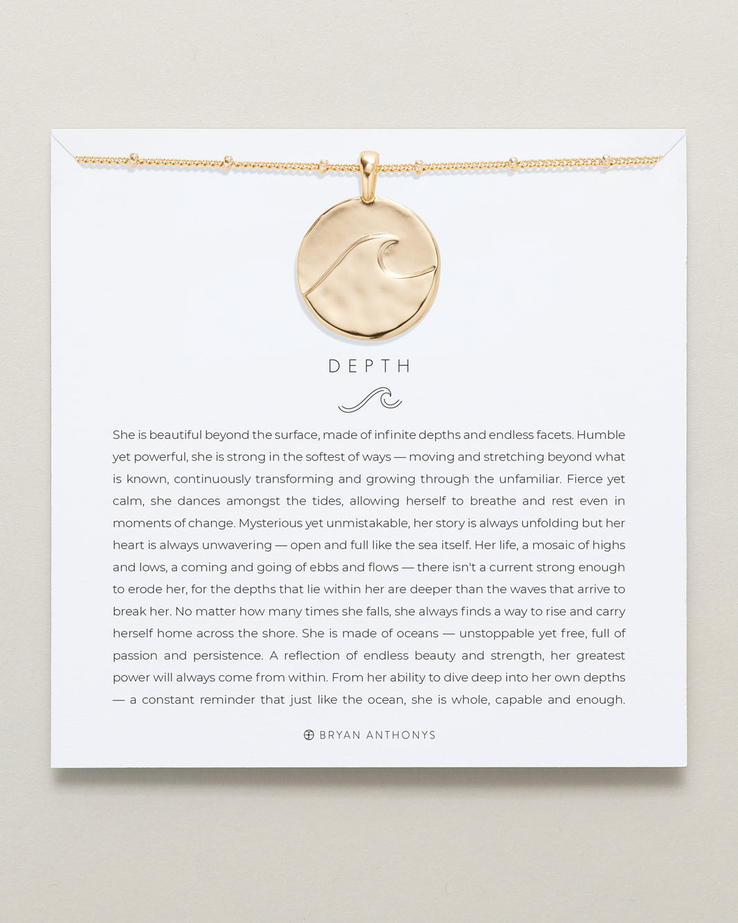 Depth Pendant Necklace | Bryan Anthonys